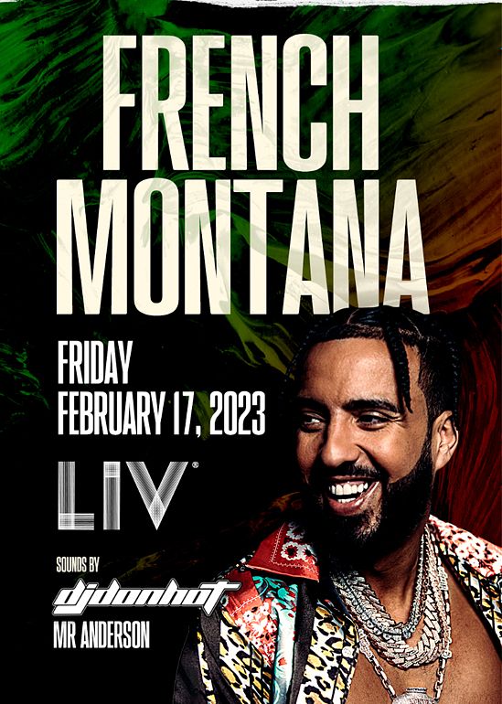 French Montana Tickets at LIV in Miami Beach by LIV | Tixr