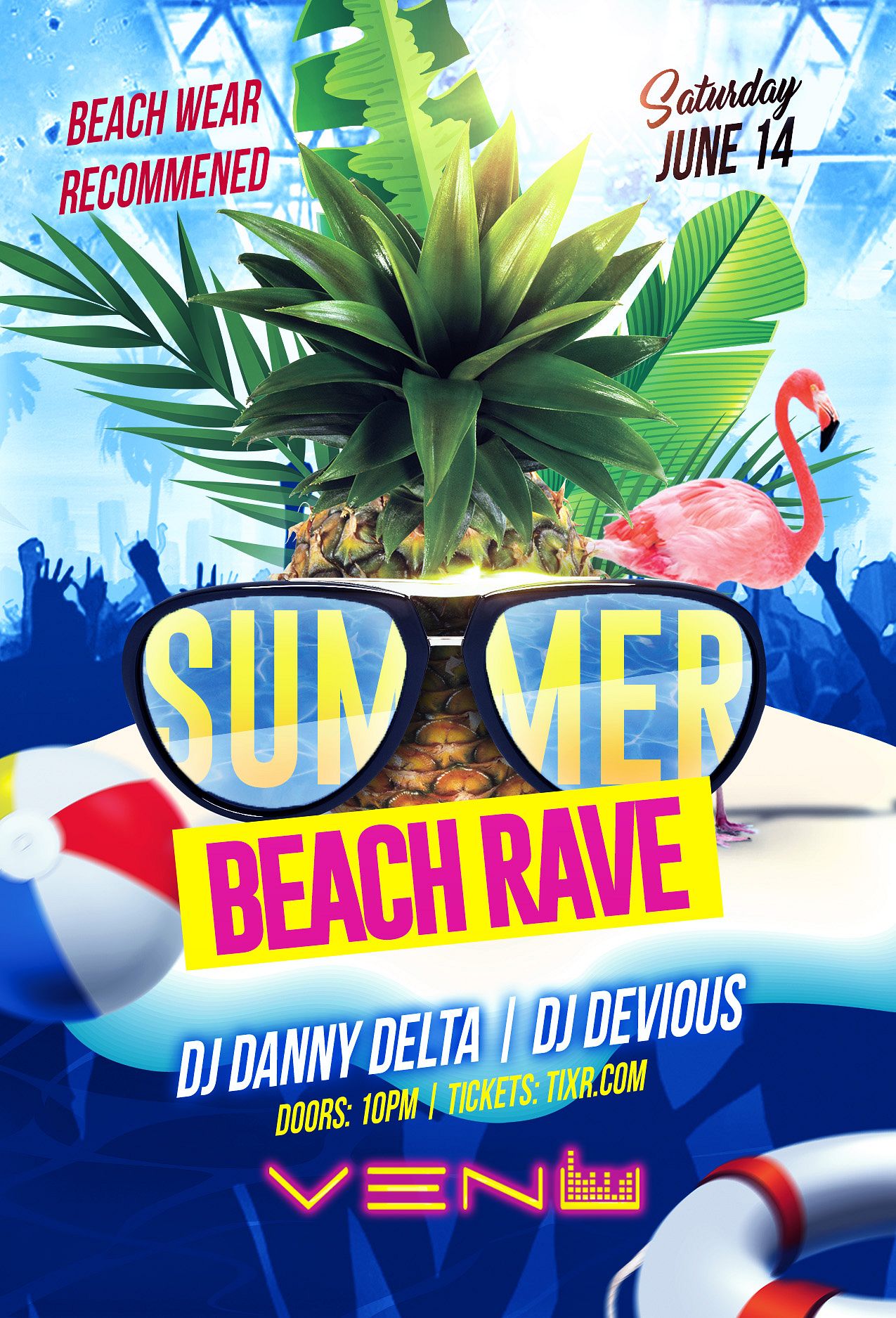 Summer Beach Rave Tickets at VENU in Buffalo by VENU | Tixr