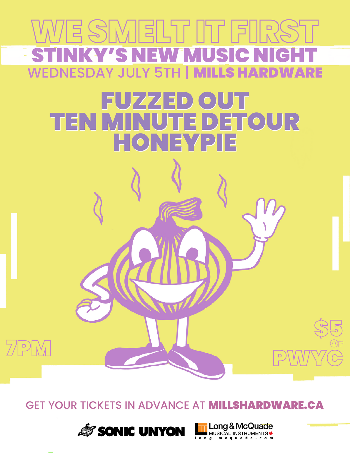 Stinky's New Music Night w/Fuzzed Out, Ten Minute Detour, Honeypie ...