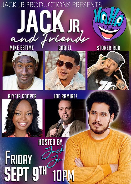Jack Jr. & Friends Tickets at Ha Ha Comedy Club in Los Angeles by Haha ...