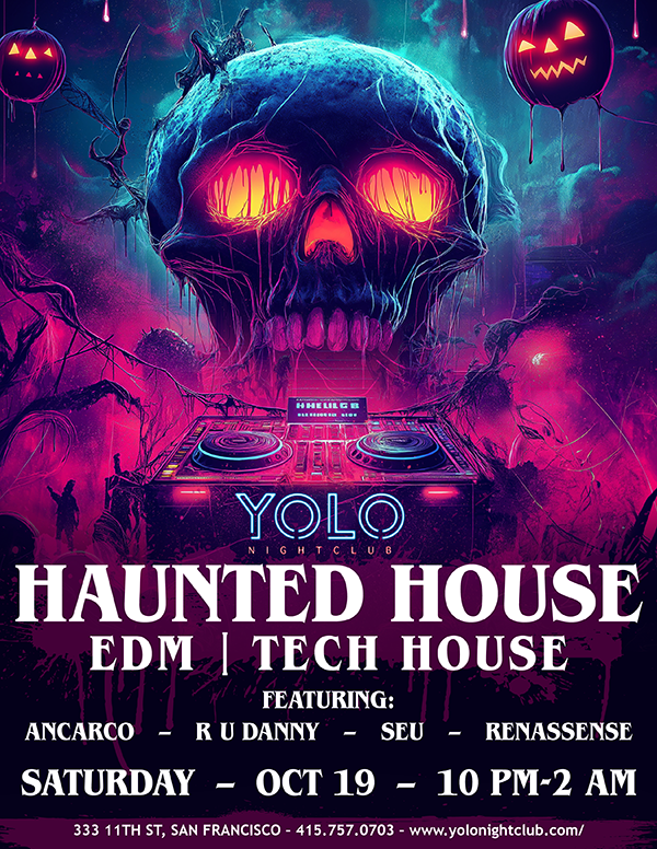 Haunted House Tickets at YOLO Nightclub in SF by YOLO Nightclub | Tixr