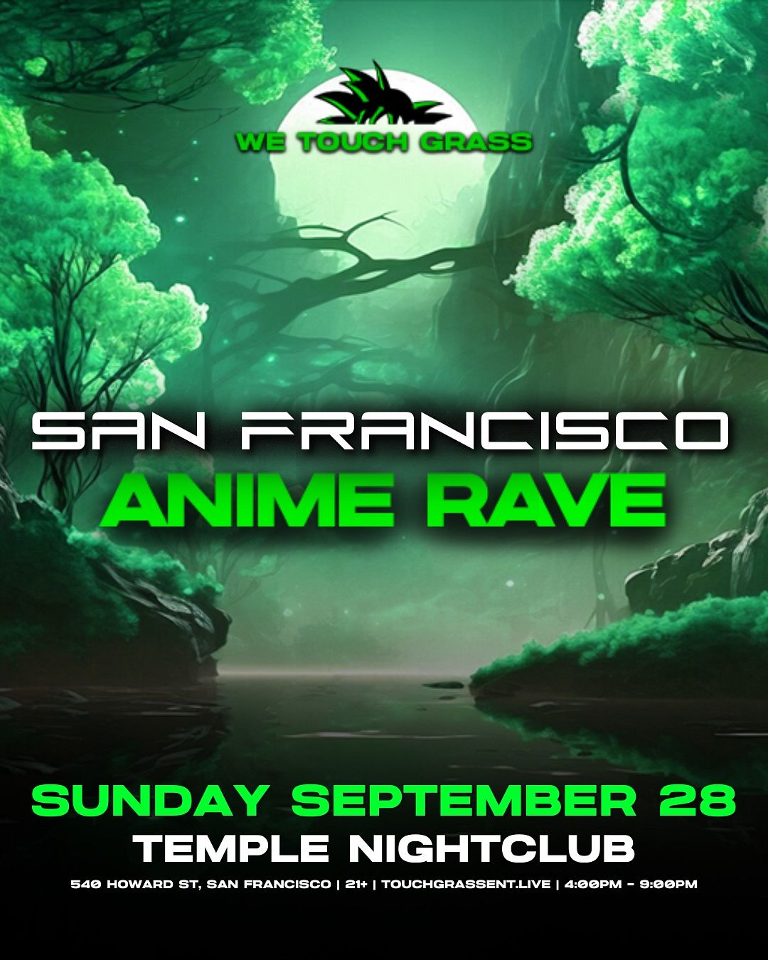 Anime Rave San Francisco Tickets at Temple San Francisco in SF by ...