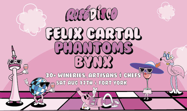 Rosé Disco Toronto - Aug 17th, 2024 Tickets at Fort York in Toronto by ...