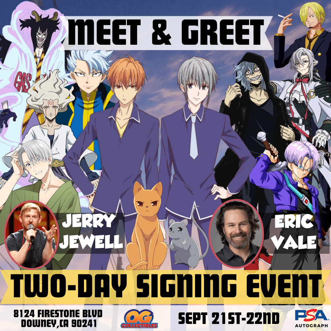 Fruits Basket Meet & Greet Signing Tickets at OG Collectibles in Downey ...
