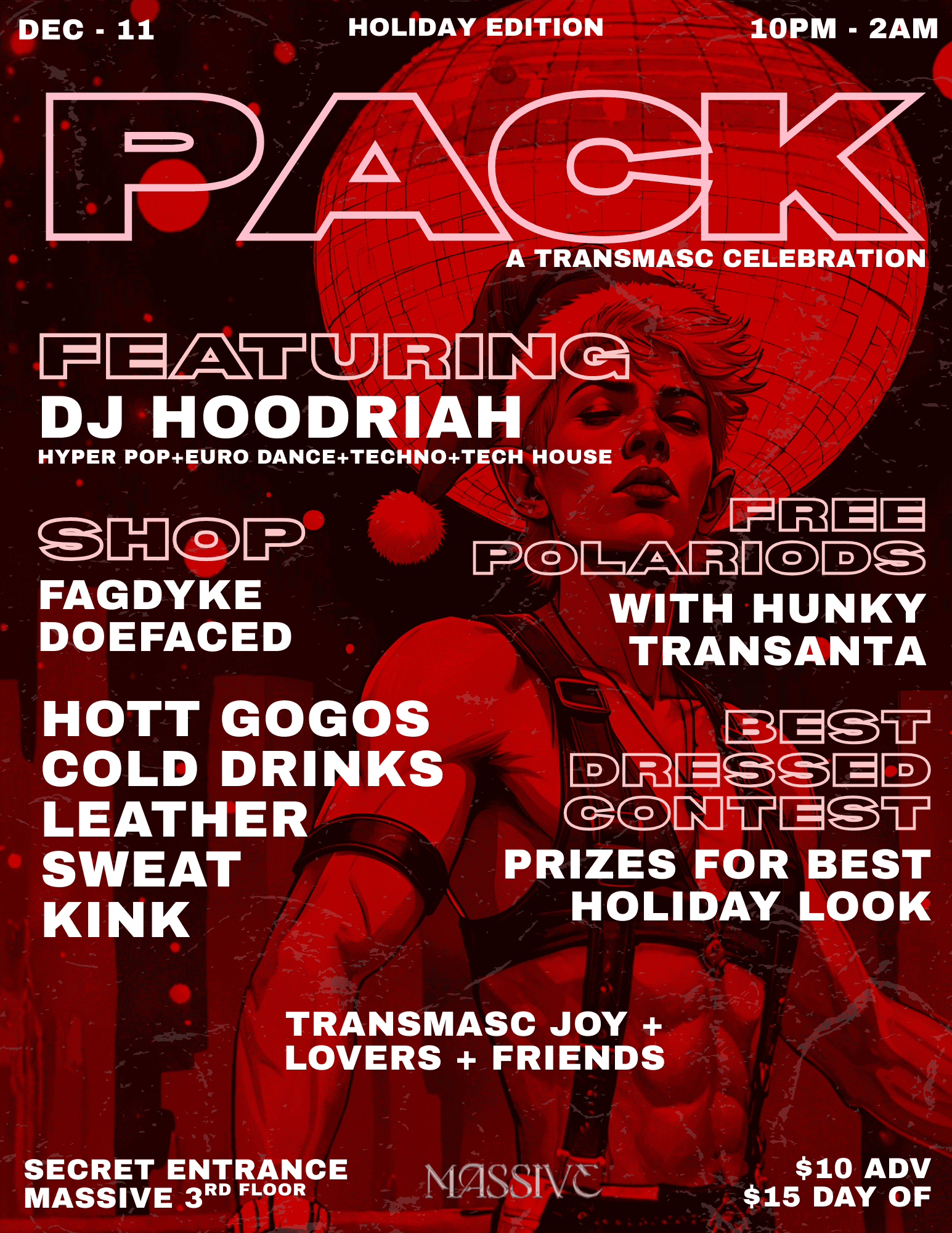 PACK: Transmasc Celebration Tickets at Massive in Seattle by Massive ...