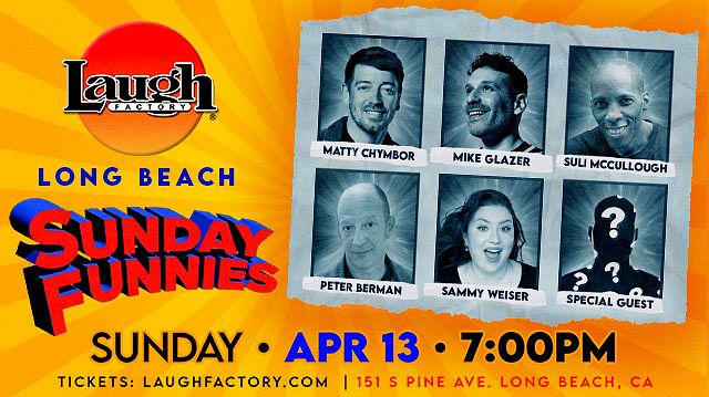 Sunday Funnies Tickets at Laugh Factory Long Beach in Long Beach by ...
