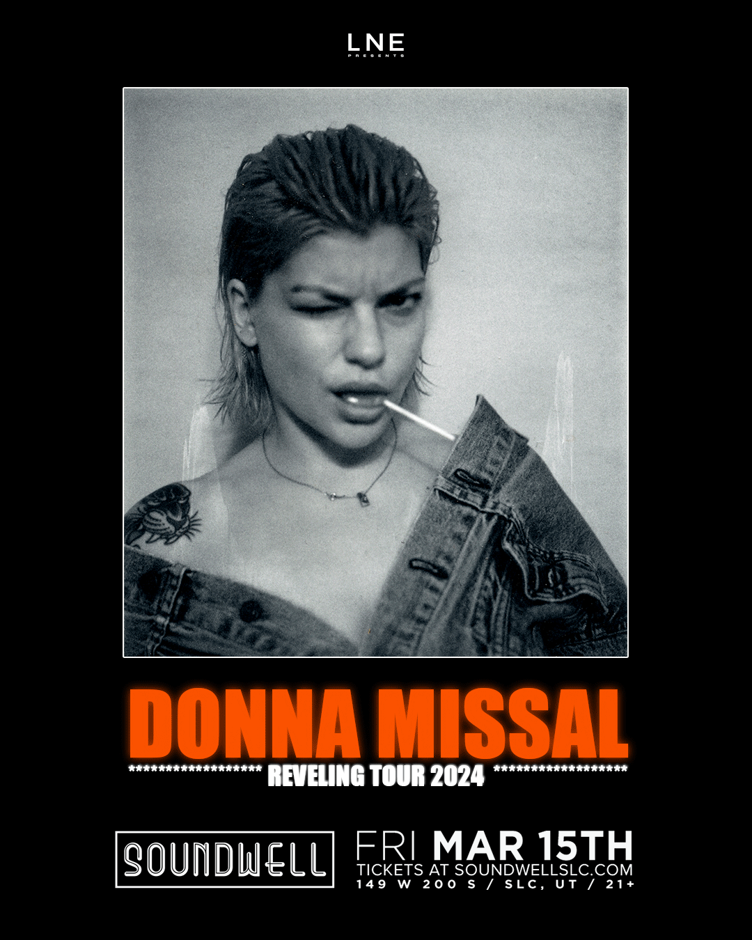 Donna Missal at Soundwell Tickets at Soundwell in Salt Lake City by LNE ...