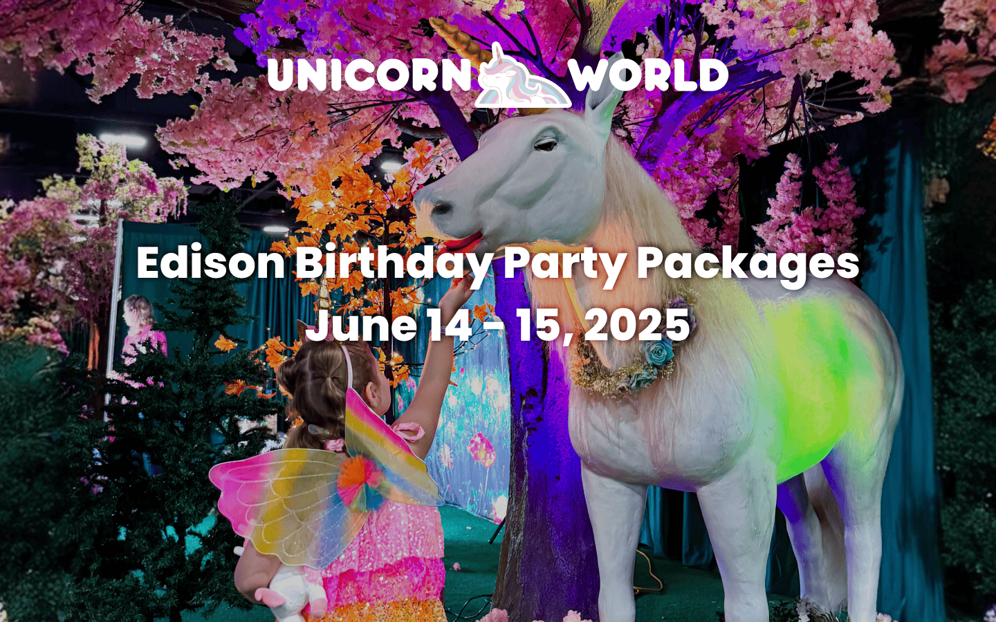 Birthday Party Package - Unicorn World Edison Tickets at New Jersey ...
