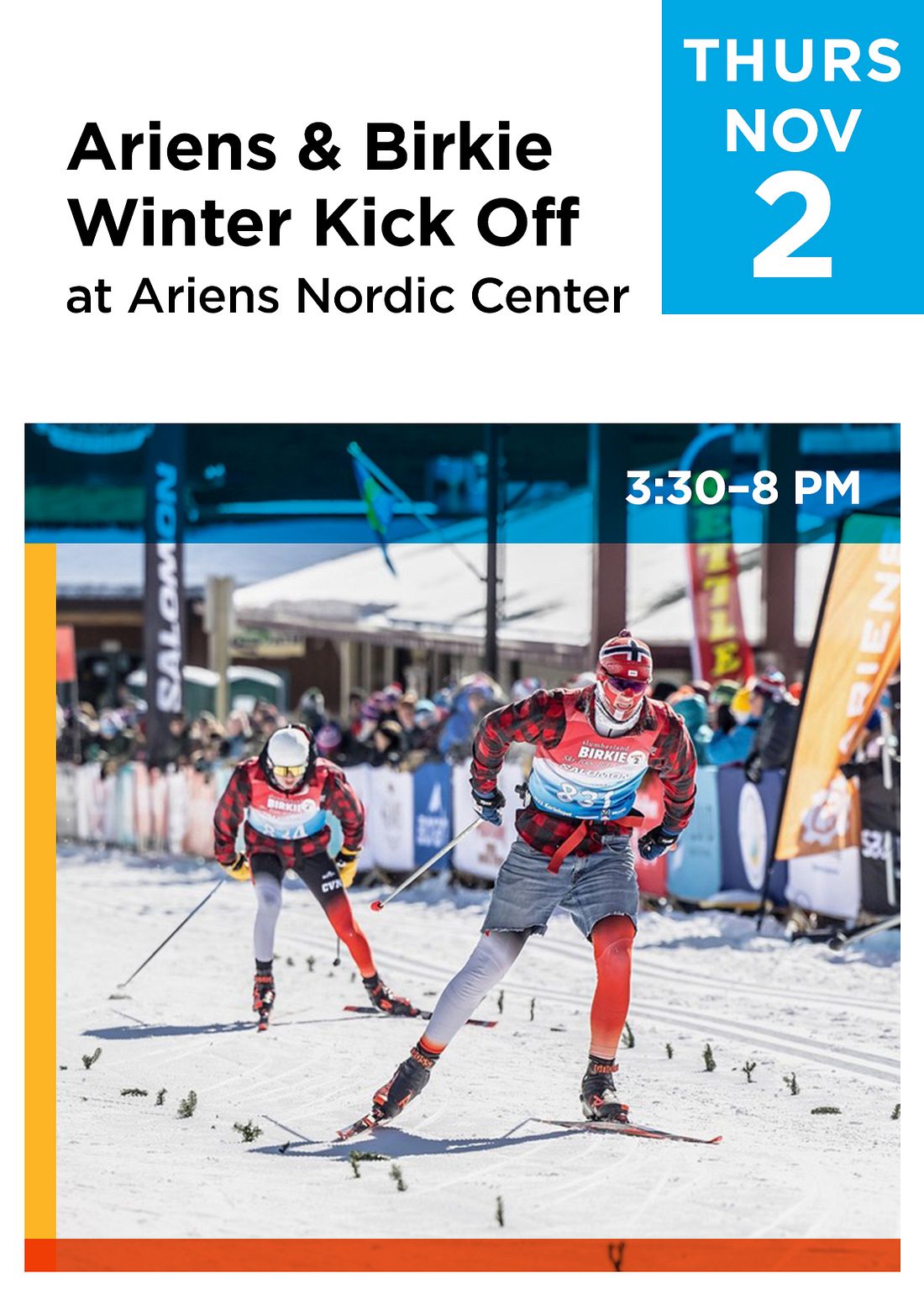 Ariens & Birkie Winter Kick Off Tickets at Ariens Nordic Center in ...
