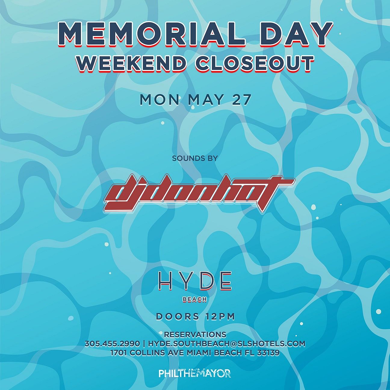 MDW Weekend | Closing Party Tickets at Hyde Beach in Miami Beach by ...