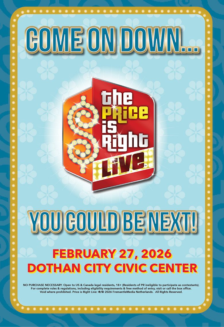 The Price is Right Live Tickets at Dothan Civic Center Arena in Dothan ...