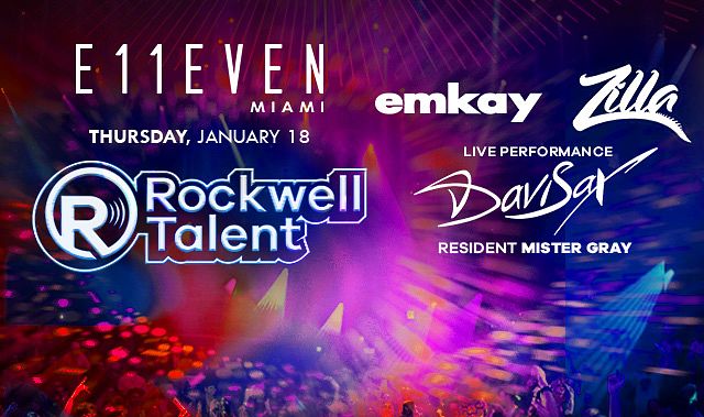 ROCKWELL Tickets at E11EVEN Miami in Miami by 11 Miami | Tixr