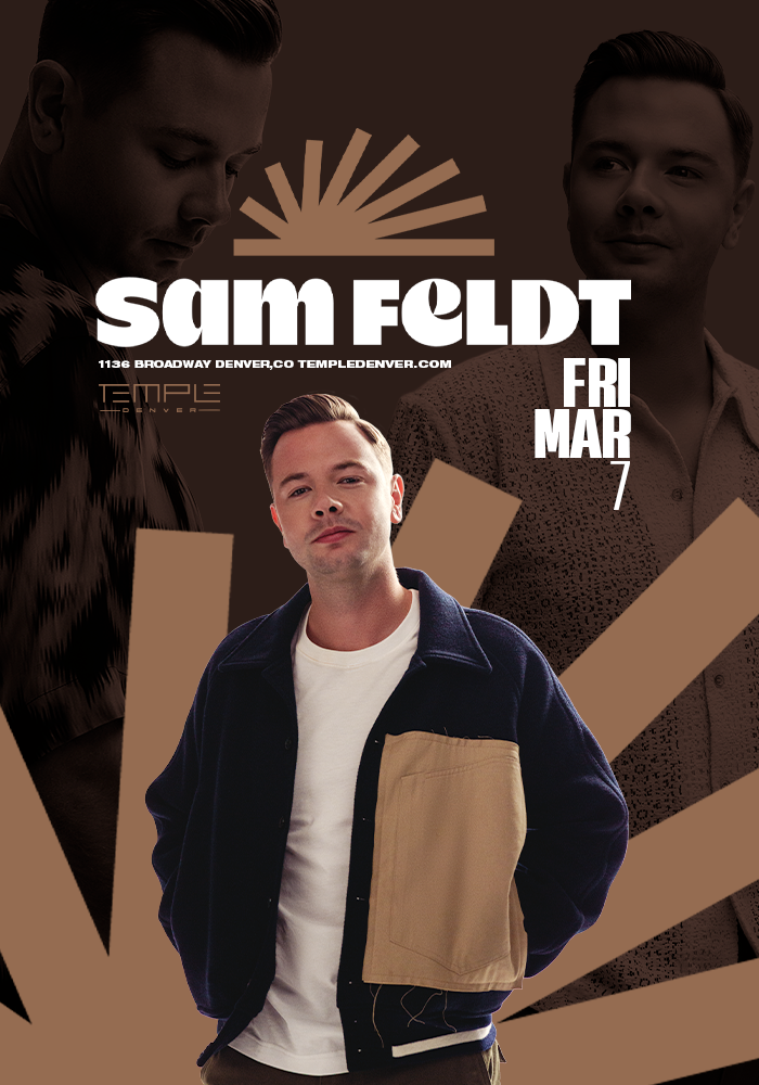 Sam Feldt Tickets at Temple Nightclub in Denver by Temple Nightclub ...