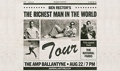 BEN RECTOR: THE RICHEST MAN IN THE WORLD TOUR Tickets at The Amp ...