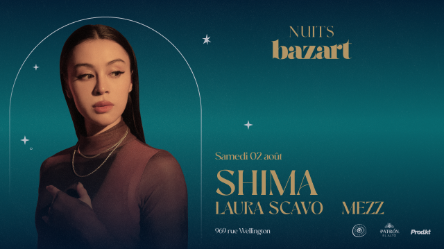 SHIMA, Laura Scavo, Mezz Tickets at Bazart in Montréal by New City Gas ...