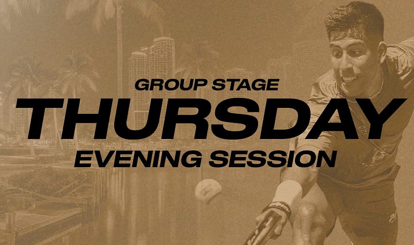 Group Stage - Evening Session Tickets at Wayfair Arena in Medley by Pro ...