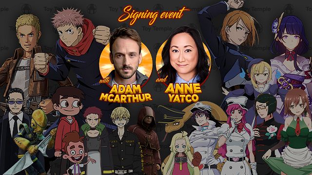 Signing Event with Adam McArthur & Anne Yatco Tickets at Toy Temple ...