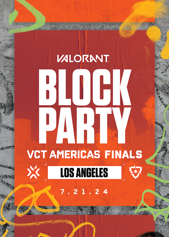 VALORANT BLOCK PARTY: VCT Americas Finals - Outdoor Watch Party Tickets ...