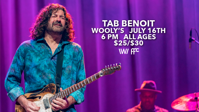 Tab Benoit Tickets at Wooly's in Des Moines by Wooly's | Tixr