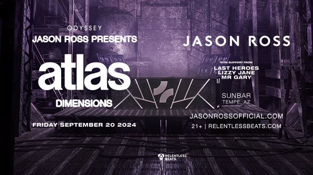 Jason Ross: Atlas Dimensions Tickets at Sunbar Tempe in Tempe by ...
