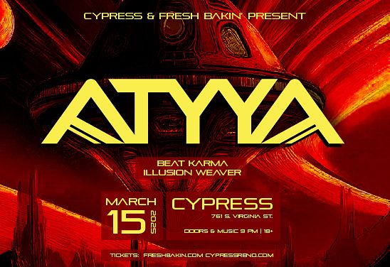 Atyya Tickets At Cypress Reno In Reno By Cypress Reno Tixr