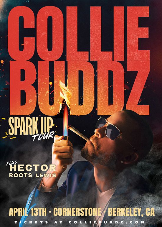 Collie Buddz Tickets at Cornerstone in Berkeley by Cornerstone Berkeley ...