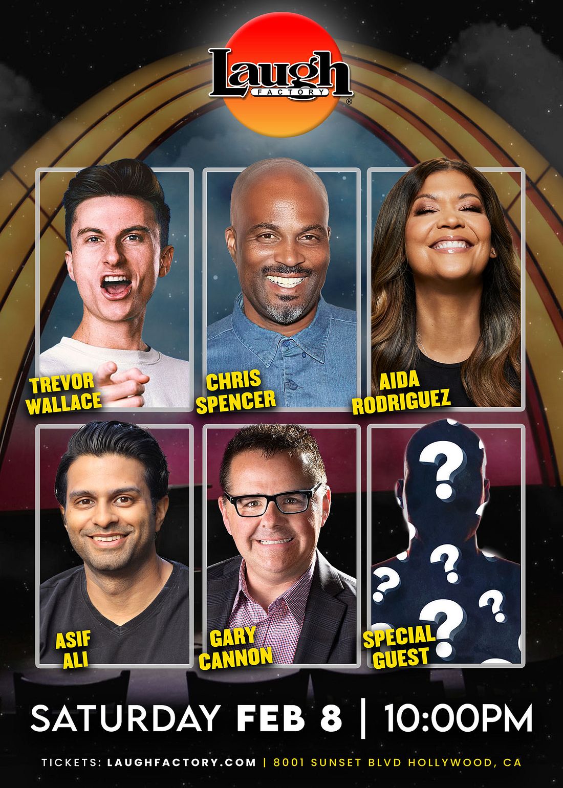 Saturday Allstars Tickets at Laugh Factory Hollywood in Los Angeles by ...