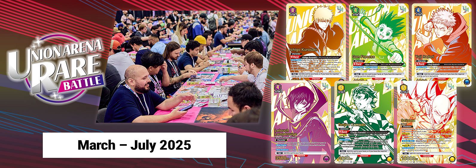 UNION ARENA Rare Battle 6/1 Code Geass Tickets at Hampton Inn & Suites ...