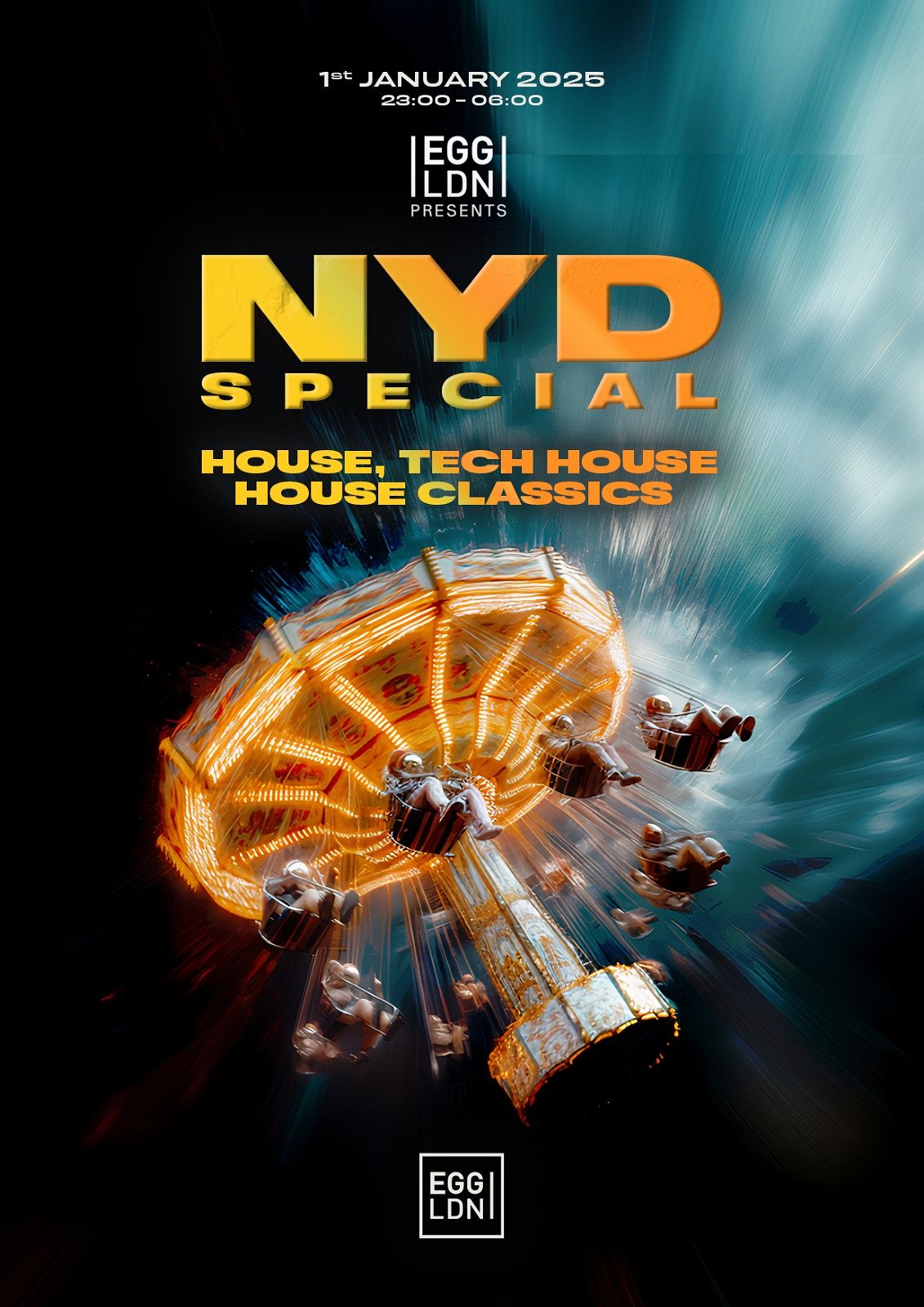 NYD Special - House, Tech House & House Classics Tickets at Egg London ...