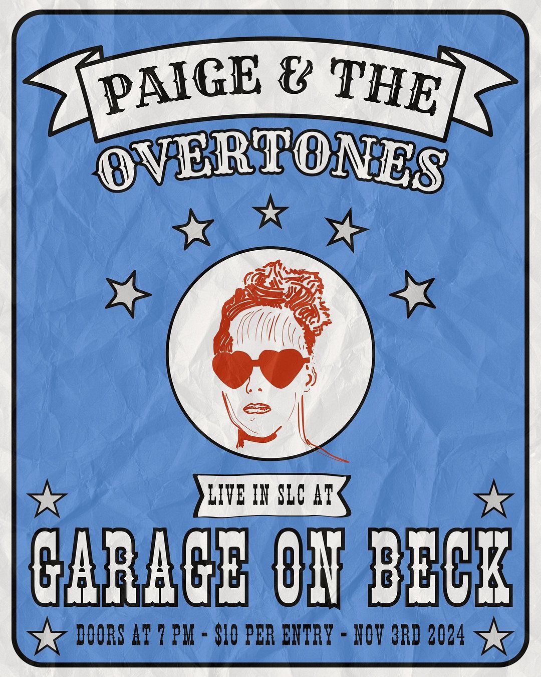 Paige & the Overtones at Garage on Beck Tickets at Garage On Beck in ...