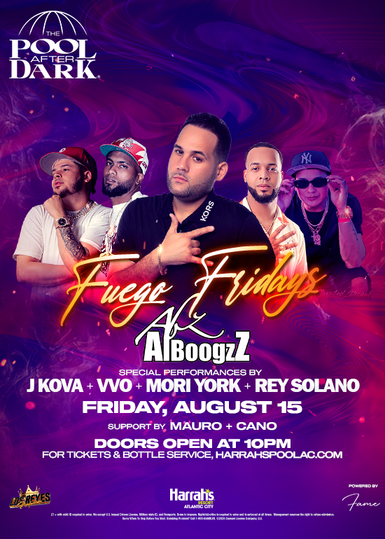 Fuego Friday with ALBOOGZZ at The Pool After Dark Tickets at The Pool ...