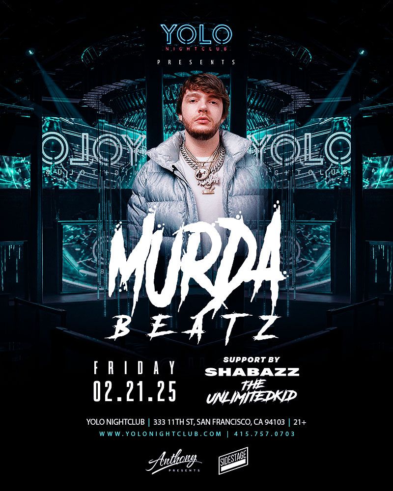 Murda Beatz Tickets at YOLO Nightclub in SF by YOLO Nightclub | Tixr