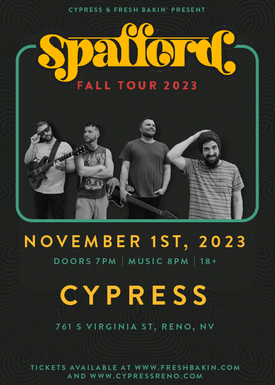 Spafford Tickets at Cypress Reno in Reno by Cypress Reno | Tixr
