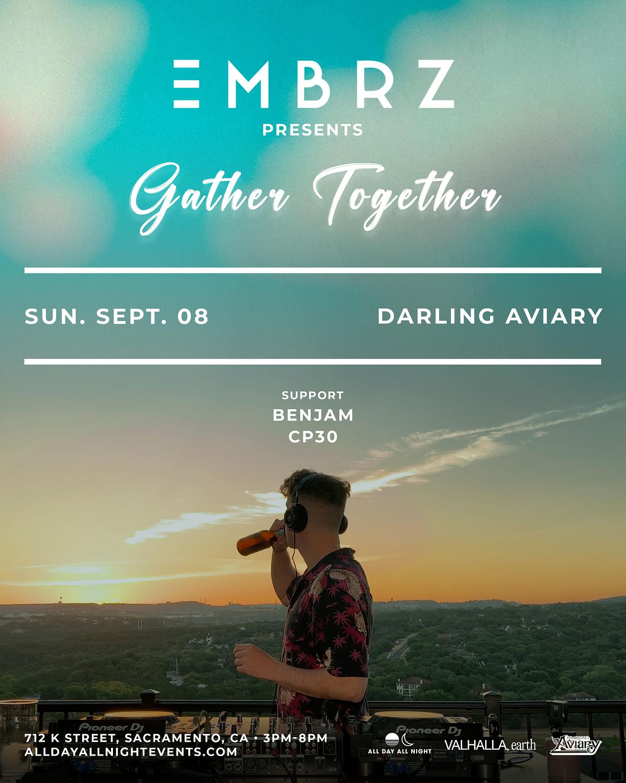 Rooftop Party w/ EMBRZ at Darling Aviary Tickets at Darling Aviary in ...