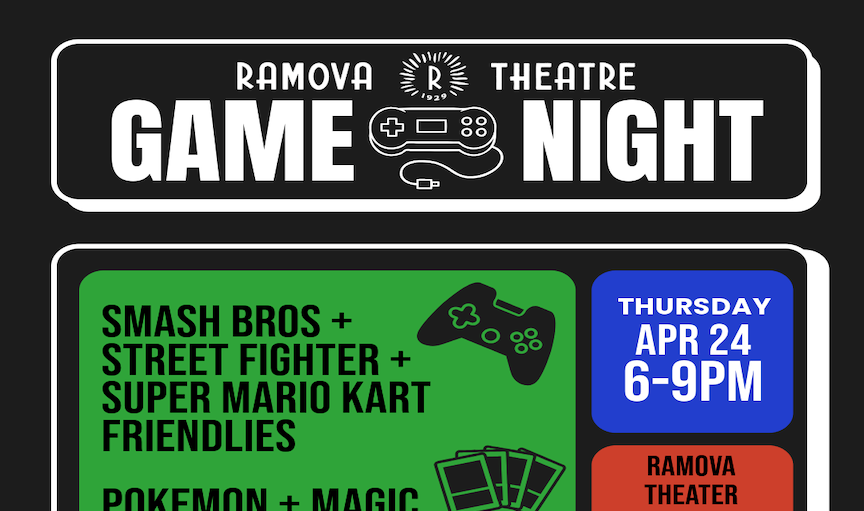 Ramova Game Night Tickets at Ramova Loft in Chicago by Ramova Theatre ...