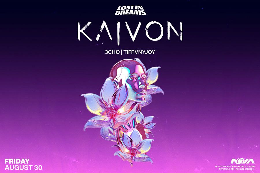Kaivon Tickets at Nova SD in San Diego by Nova SD | Tixr