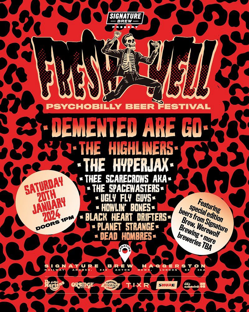 Fresh Hell: Psychobilly & Beer Festival | London Tickets at Signature Brew Haggerston in ...