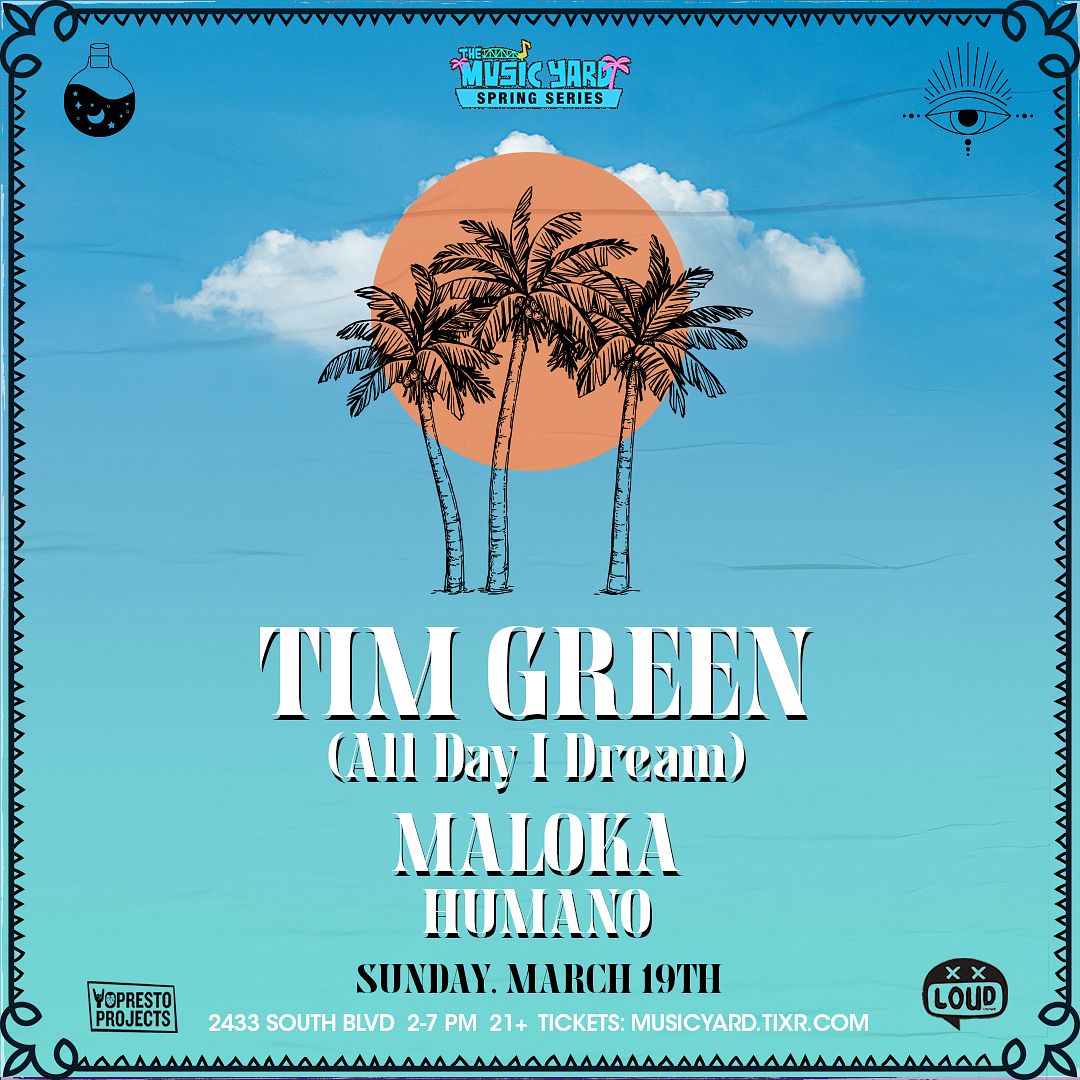 Tim Green Tickets at Music Yard in Charlotte by Music Yard | Tixr