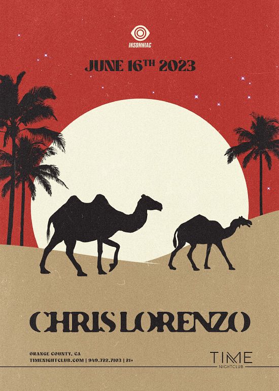 Chris Lorenzo Tickets at TIME Nightclub in Costa Mesa by Time Nightclub ...