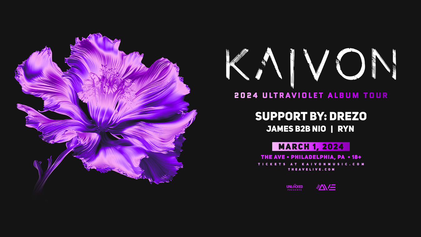 Kaivon Tickets at The Ave Live in Philadelphia by Unlocked Presents | Tixr