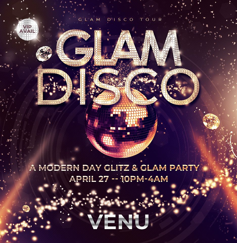 Glam Disco - A Modern Night of Glam & Glitz Tickets at VENU in Buffalo ...