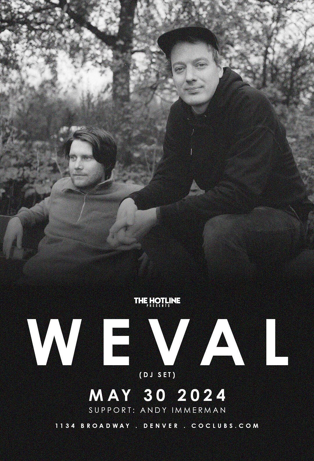 Weval - DJ Set Tickets at 1134 Broadway in Denver by 1134 Broadway | Tixr