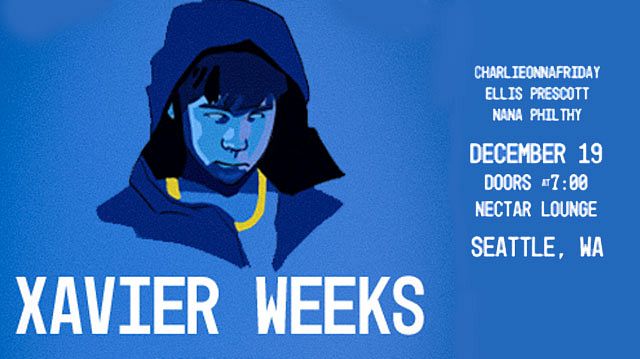 XAVIER WEEKS Tickets at Nectar Lounge in Seattle by Nectar Lounge | Tixr