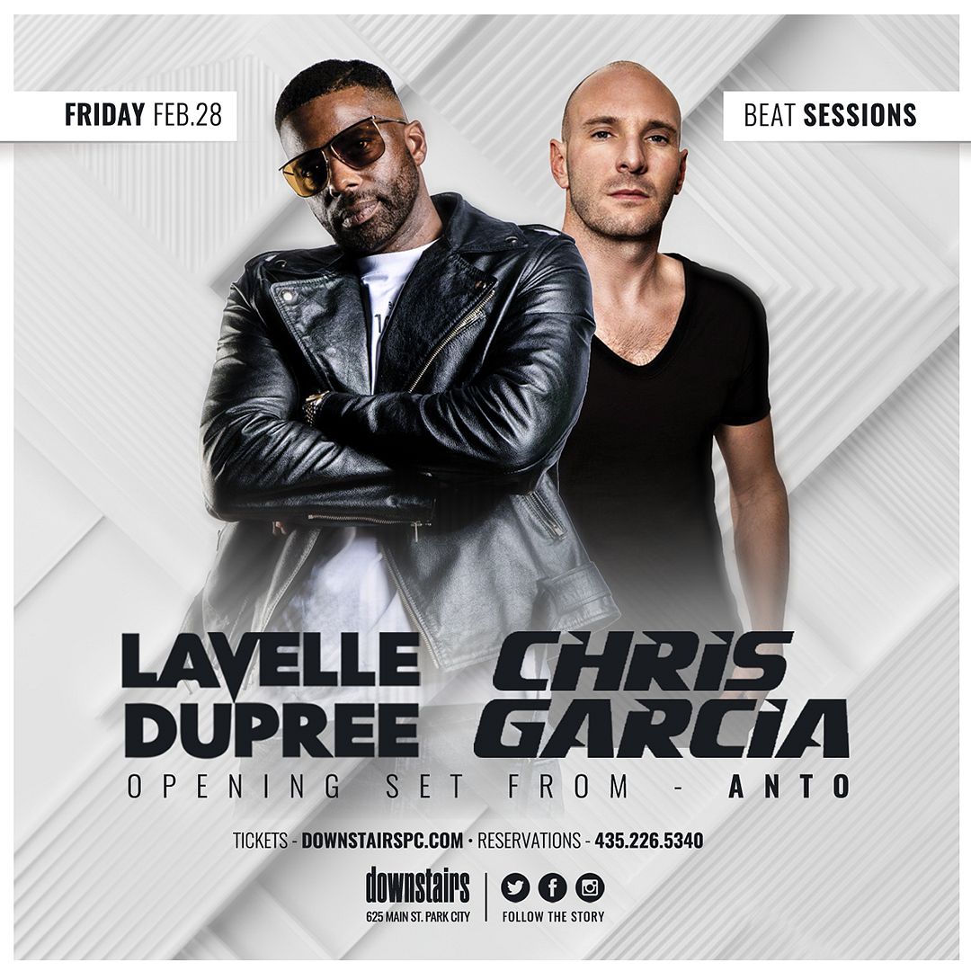 Beat Sessions with Lavelle Dupree & Chris Garcia Tickets at Downstairs ...