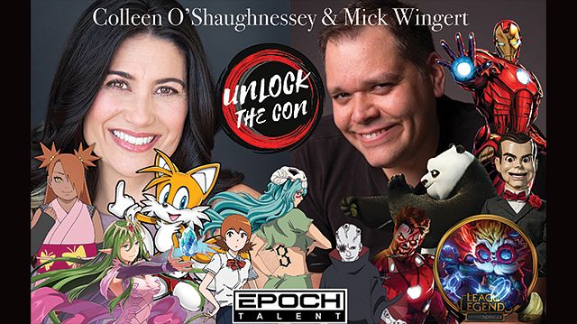 Voice Actors Mick Wingert & Colleen O'Shaughnessey Tickets at Auburn ...