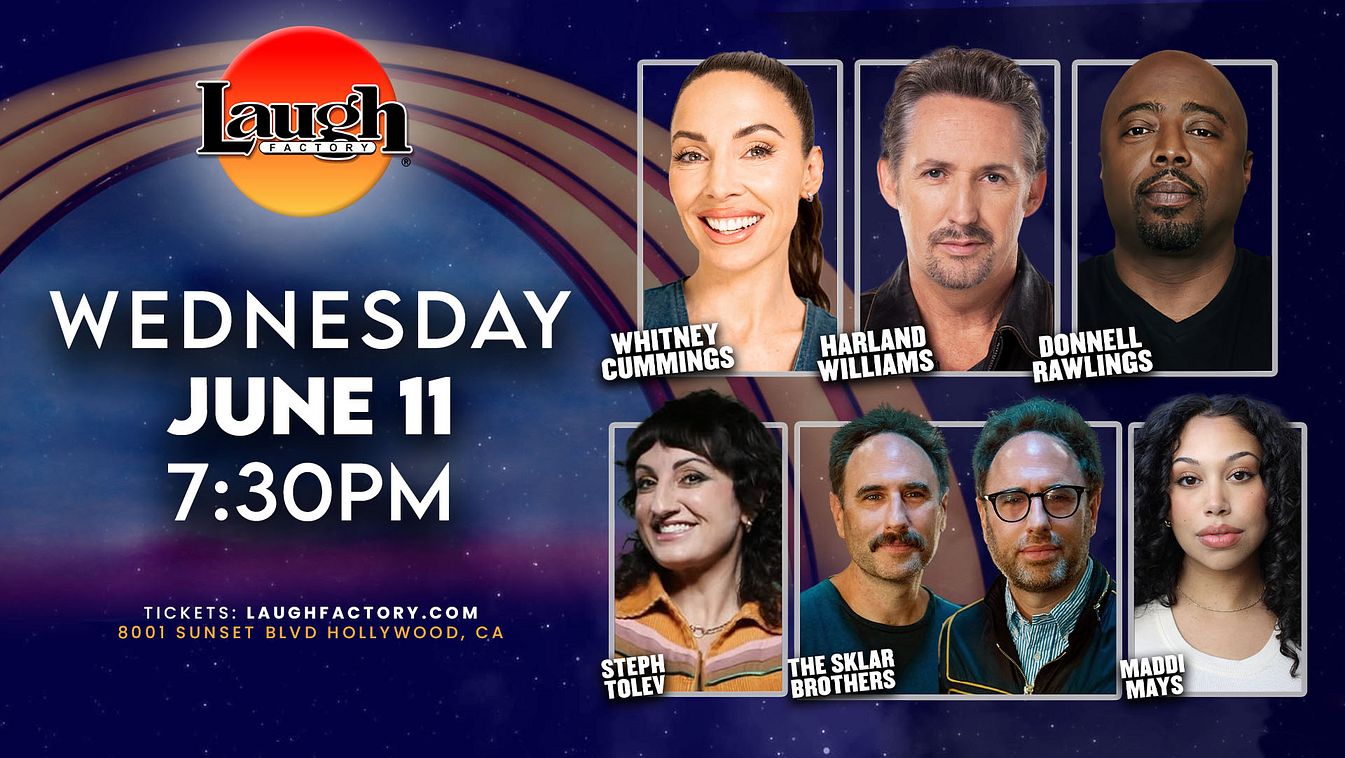 All-Star Comedy Tickets at Laugh Factory Hollywood in Los Angeles by Laugh Factory Hollywood | Tixr