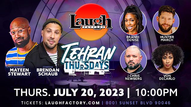 Tehran Thursdays Tickets at Laugh Factory Hollywood in Los Angeles by ...