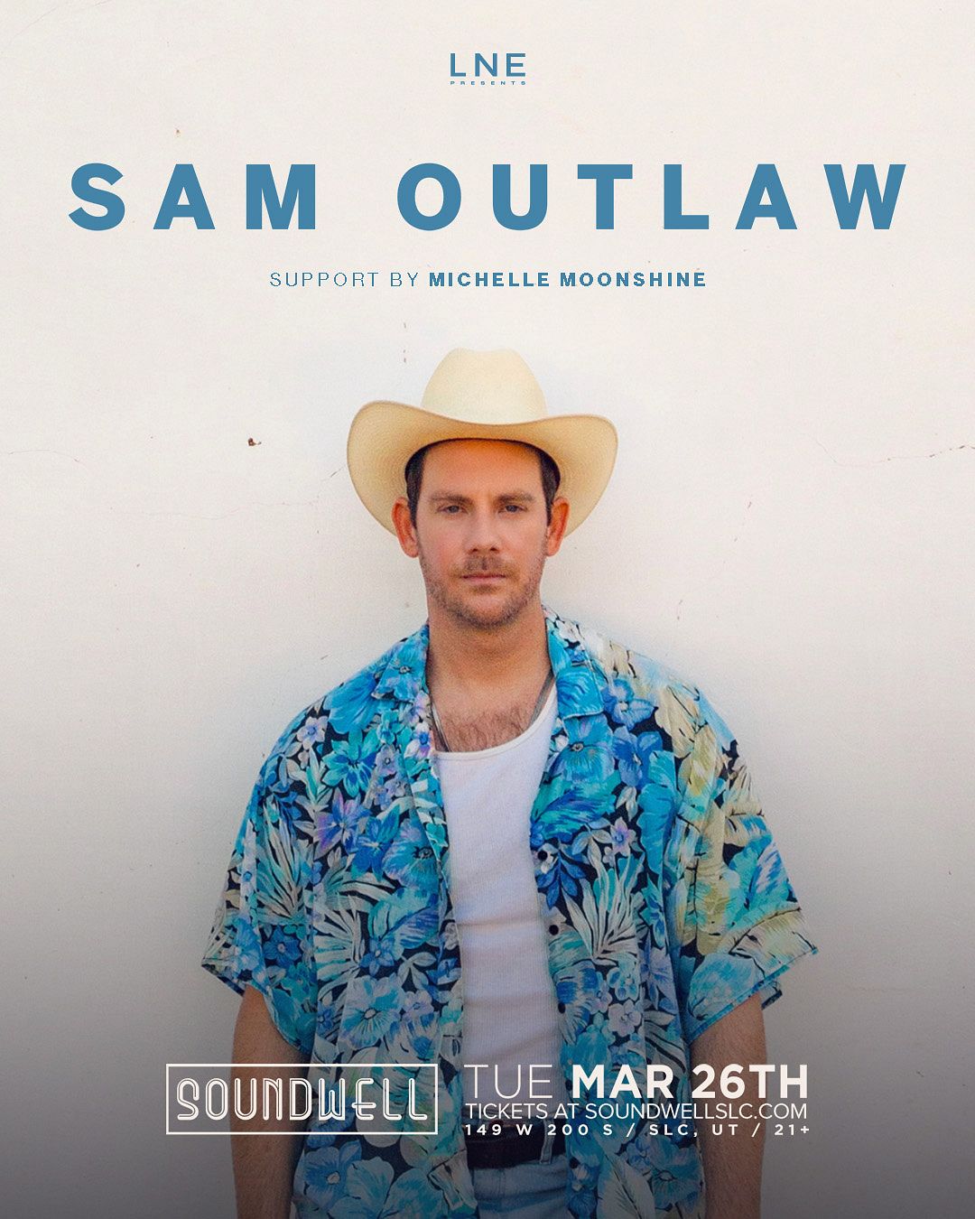 Sam Outlaw at Soundwell Tickets at Soundwell in Salt Lake City by LNE ...