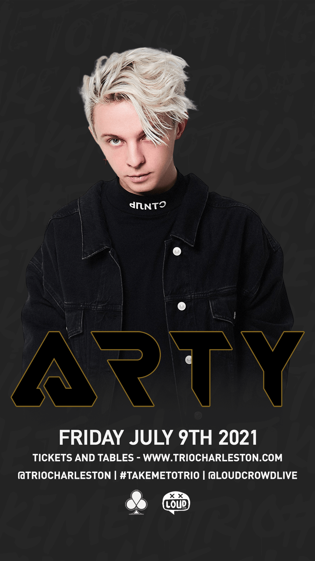 ARTY Tickets at Trio in Charleston by Loud Crowd Charleston | Tixr