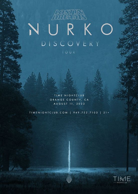 Nurko: Discovery Tour Tickets at TIME Nightclub in Costa Mesa by Time ...
